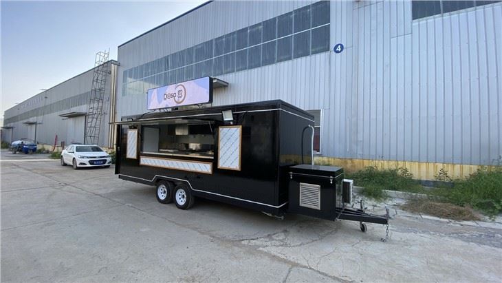 China Remolque de cocina comercial de diseño personalizado para la ...